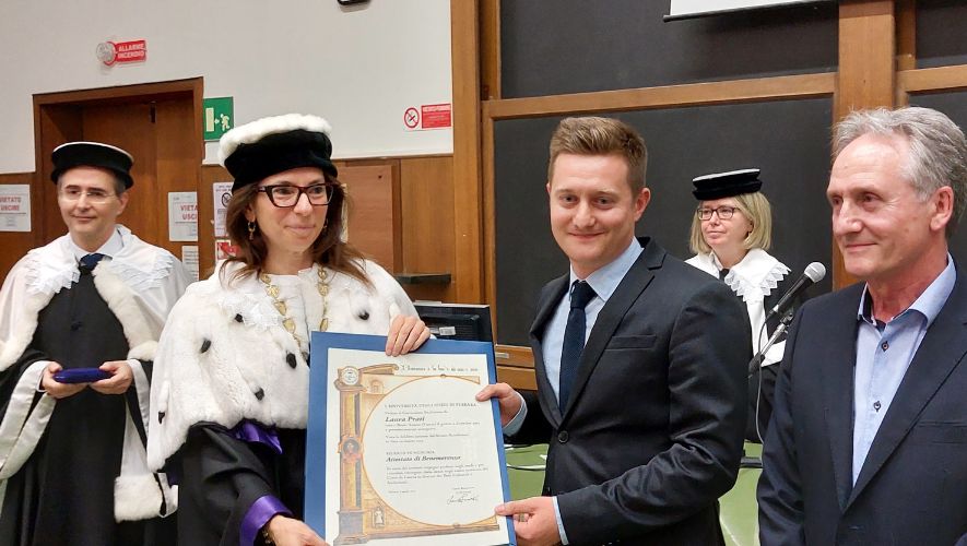 A Laura Prati l’attestato di benemerenza Unife per gli studi ...